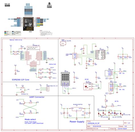 Esp8266 Openmqttgatway Rf Ir Dht Ldr Pir Oshwlab