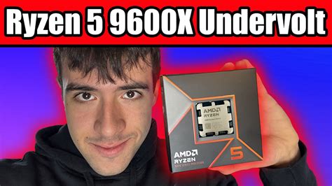 Undervolt Your Ryzen 5 9600x For More Fps And Lower Temperature Youtube