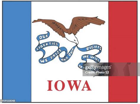 Iowa State Flag Photos And Premium High Res Pictures Getty Images