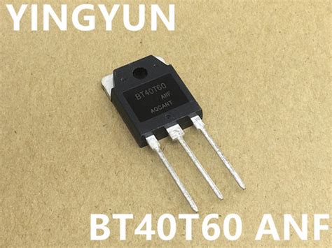 5pcslot Bt40t60anfd Bt40n60bnf Bt40t60 Bt40t60anf To 247 40a600v Igbt