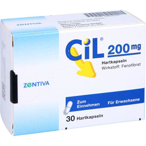 Cil 200 Mg Kapseln 30 St Auf E Rezept Kaufen Aponeo