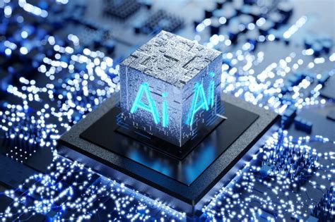Premium Photo Artificial Intelligence Microprocessor Training A