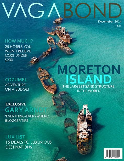 Travel Magazine Cover Design Template Artofit