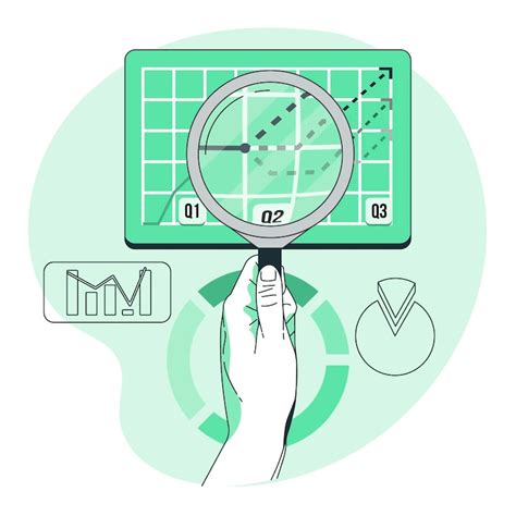 Analyze Concept Illustration Premium Vector