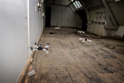 Swarm Of Tiny Drones Explores Unknown Environments MAVLab