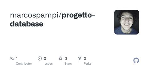 Github Marcospampi Progetto Database
