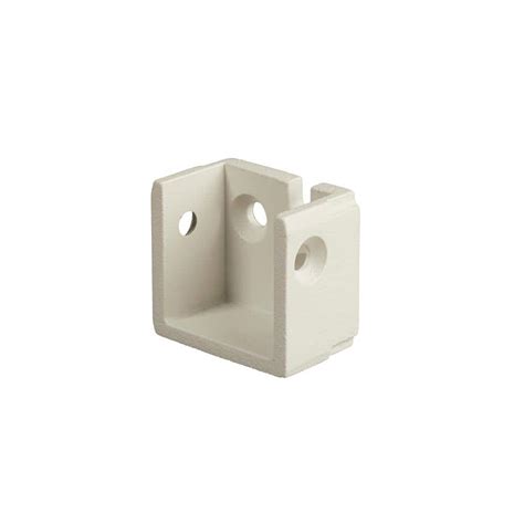 Fortress Al13 Home Rail 178 In H X 425 In W Matte White Aluminum S