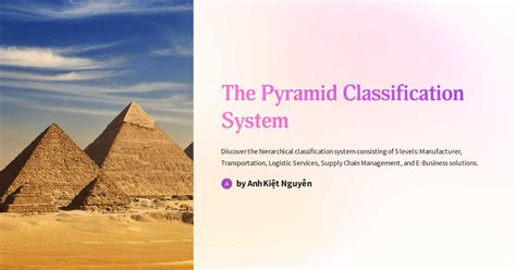 The Pyramid Classification System