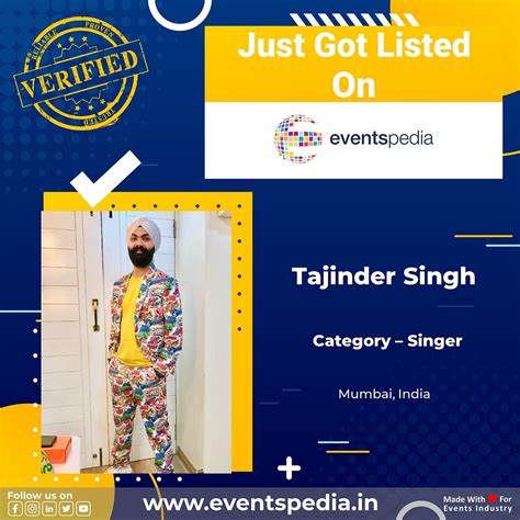 Tajinder Singh Eventspedia India Medium