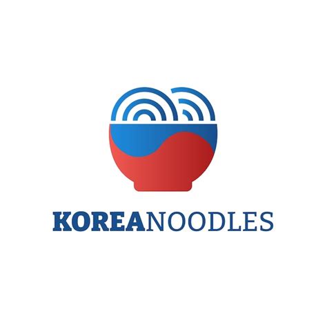 Free Vector Gradient Korean Logo