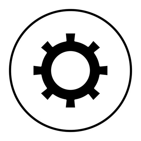 Premium Vector Cogwheel Vector Illustration