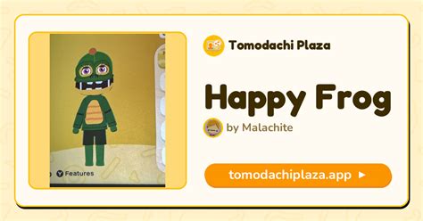 Happy Frog Mii Design Full Guide Tomodachi Plaza