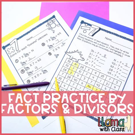 5 Amazing Resources For Multiplication And Division Fact Practice I