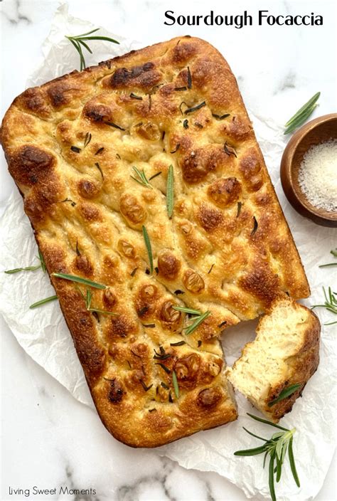 Amazing Sourdough Focaccia Living Sweet Moments