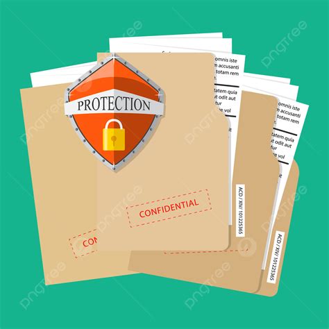 Document Concept Vector Art Png Document Protection Concept Documents