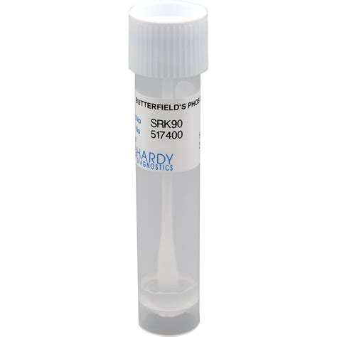 Envirotrans™ Butterfields Phosphate Buffer Tube With Attached Swab 1