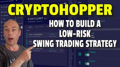 How To Build A Low Risk Swing Trading Strategy In Cryptohopper Youtube