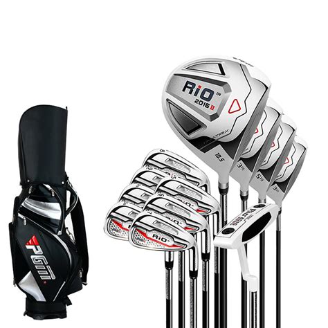 Наборы клюшек для гольфа Мужской набор клюшек Pgm Golf Rio 2016 Ii
