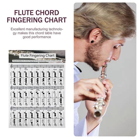 Pocket Guitar Flute Chords Chart Chord Chart Beginner White Chord Chart