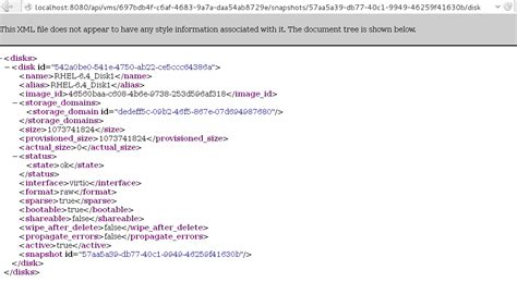 backup restore api integration ovirt