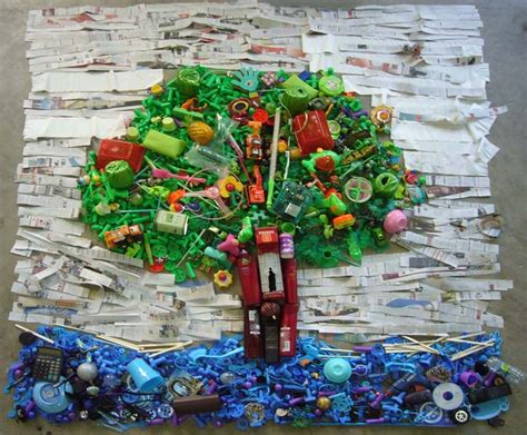 Create Stunning Artworks From Recycled Materials Eco Friendly Art