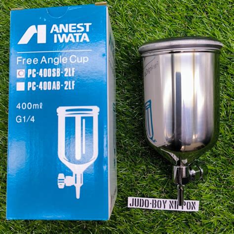 Anest Iwata Gravity Cup With Stainless Steel Legs Pc400sb2lf Shopee