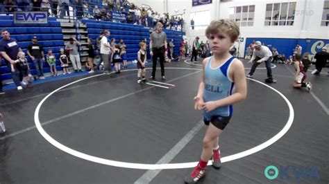 55 Lbs Round Of 16 Daxton Ray Division Bell Wrestling Vs Bryer Kincaid Blackwell Wrestling Club