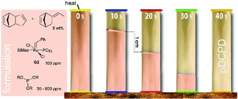 Frontal Polymerisation Of Pdcpd According To Ref 28 Download Scientific Diagram