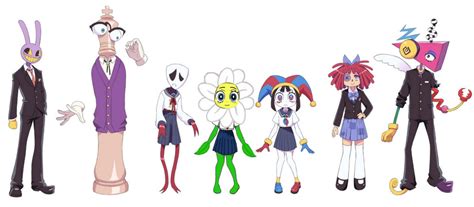 Pomni Cast By Laddlover101 On Deviantart
