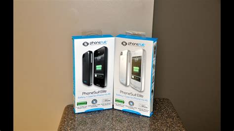 Phonesuit Elite Battery Case For Iphone 4 And Iphone 4s Youtube