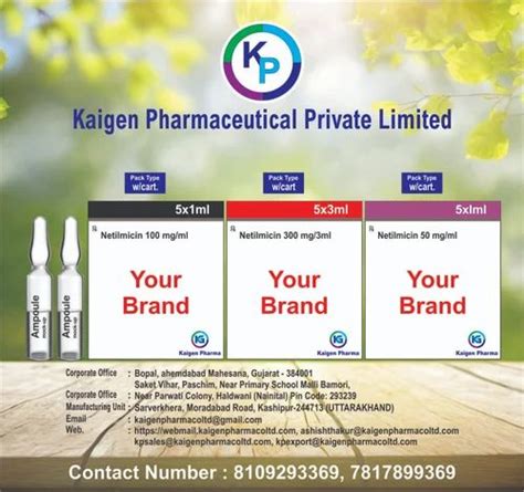 Netilmicin Sulfate Injection 50mg1ml At Rs 30vial In Bemetra Id Netilmicin Sulfate Injection 50mg1ml At Rs 30vial In Bemetra Id