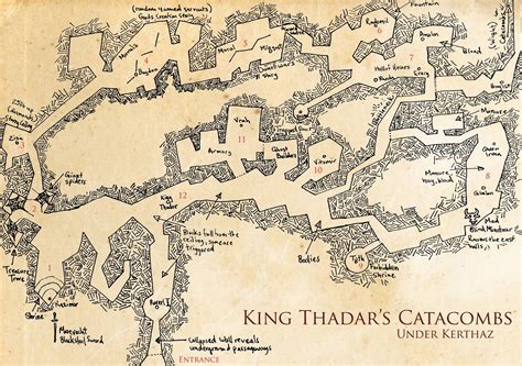 Catacombs Map Locations