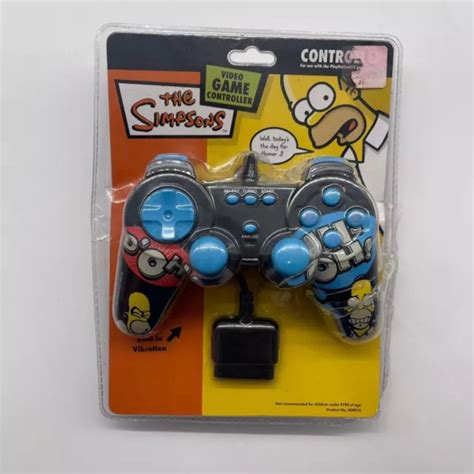 The Simpsons Playstation 2 Homer Analog Controller Sim016 25f4 9995