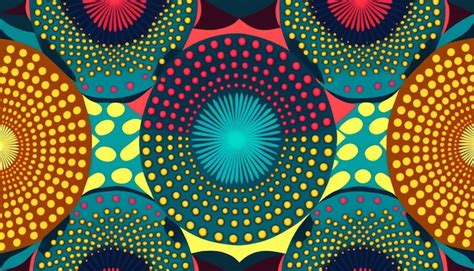 Premium Photo Traditional Pattern Background In Colorful Tone