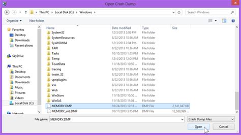 How To Analyze A Bsod Crash Dump 10 Steps Instructables