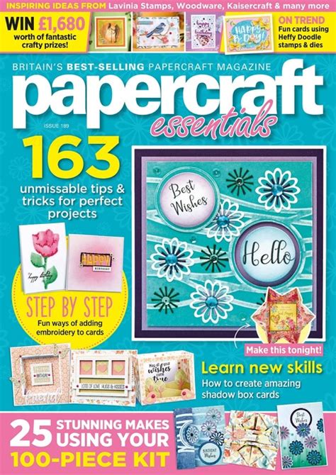 Lo Scrigno Dei Segreti Papercraft Essentials №189 2020