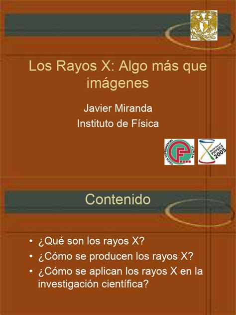 Los Rayos X Pdf Rayo X Cristalografía De Rayos X
