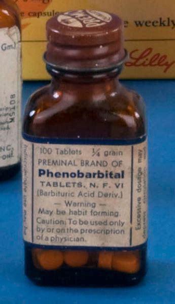 Preminal Brand Of Phenobarbitol Tablets Nf Vi National Museum Of