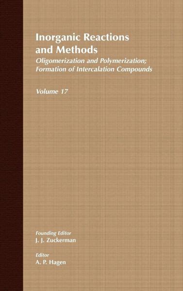 Inorganic Reactions And Methods Oligomerization And Polymerization Formation Of … Von J J