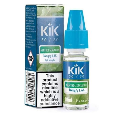 Oled Display Menthol Sensation E Liquid 10ml Bold Creamy Dessert