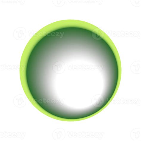 Green Circle Shadow Frame 37741155 Png