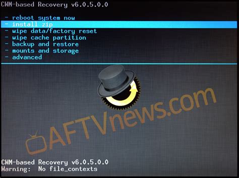How To Install Clockworkmod Custom Recovery On The Amazon Fire Tv