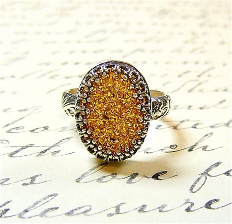 Cassandra Ring Gothic Sterling Silver Ring With Large Oval Etsy