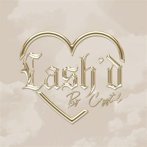 Beauty Logo In Beige And Gold Y2k Baddie Font Bubble Effect Text