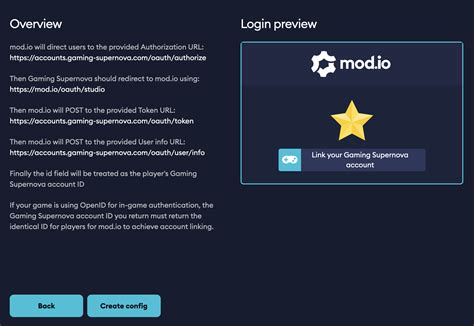 Mod Io Website Login Using Your Identity Provider Mod Io Official Documentation