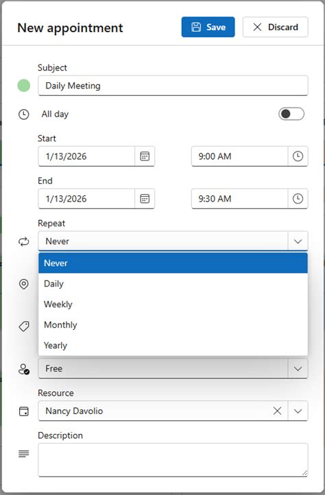 Appointments In Blazor Scheduler Blazor Devexpress Documentation
