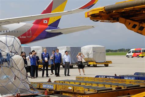 Japan Sends Emergency Relief Supplies To Help Flood Hit Residents In