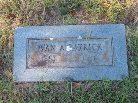 Ivan Alfred Patrick 1883 1940 Find A Grave Memorial