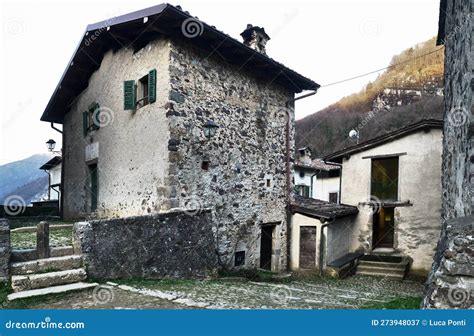 Cornello Dei Tasso Bergamo Italy Stock Image Image Of Cornello