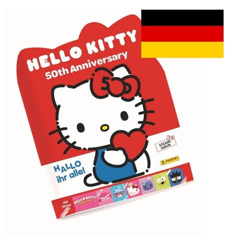 Veselý Drak Hello Kitty Samolepkový Album 50 Výročie